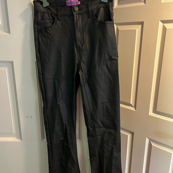 Edikted | Pants & Jumpsuits | Black Edikted Leather Pants | Poshmark